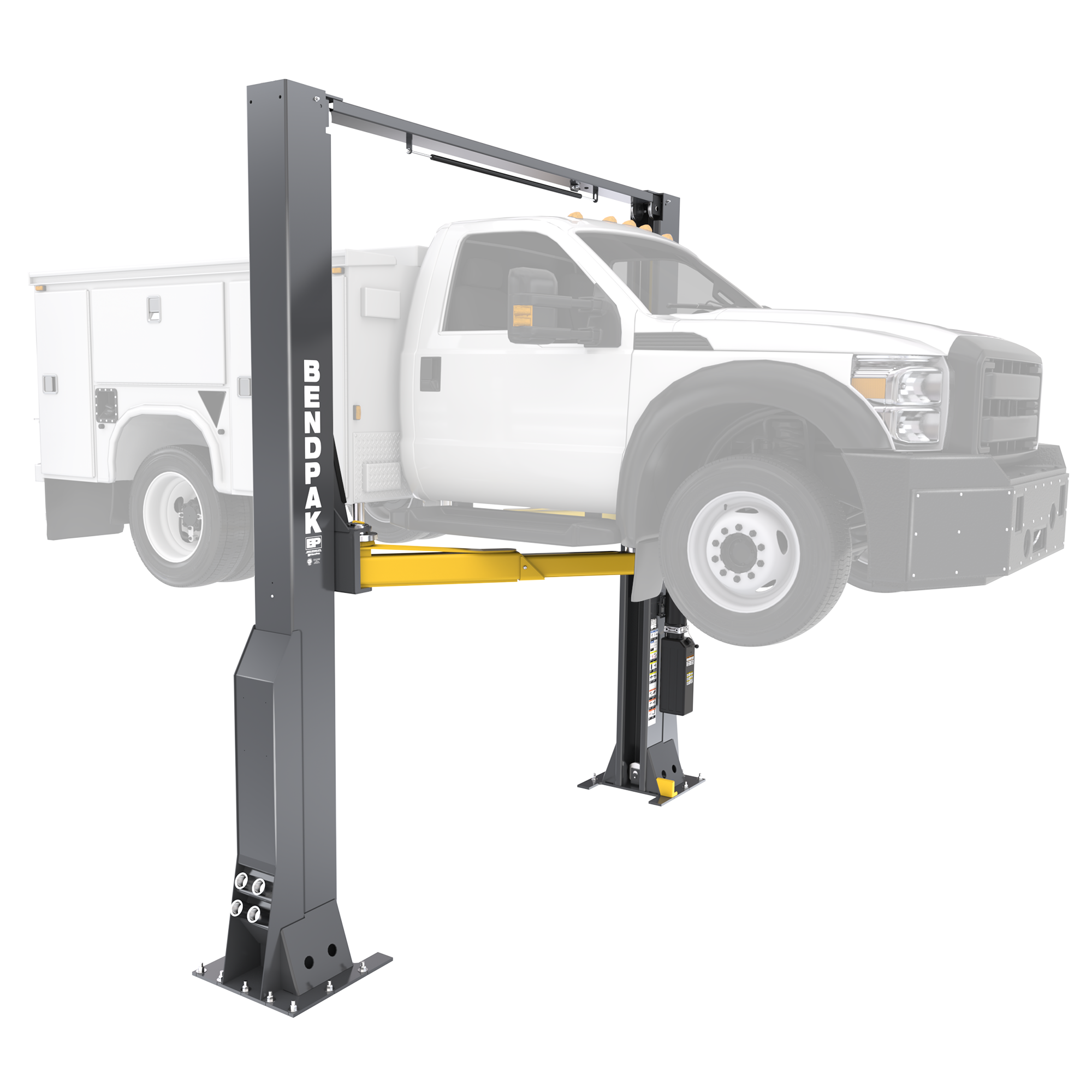 BendPak 20AP 2 Post Lift Super Duty 20000 lb Capacity - MTF Equipment ...