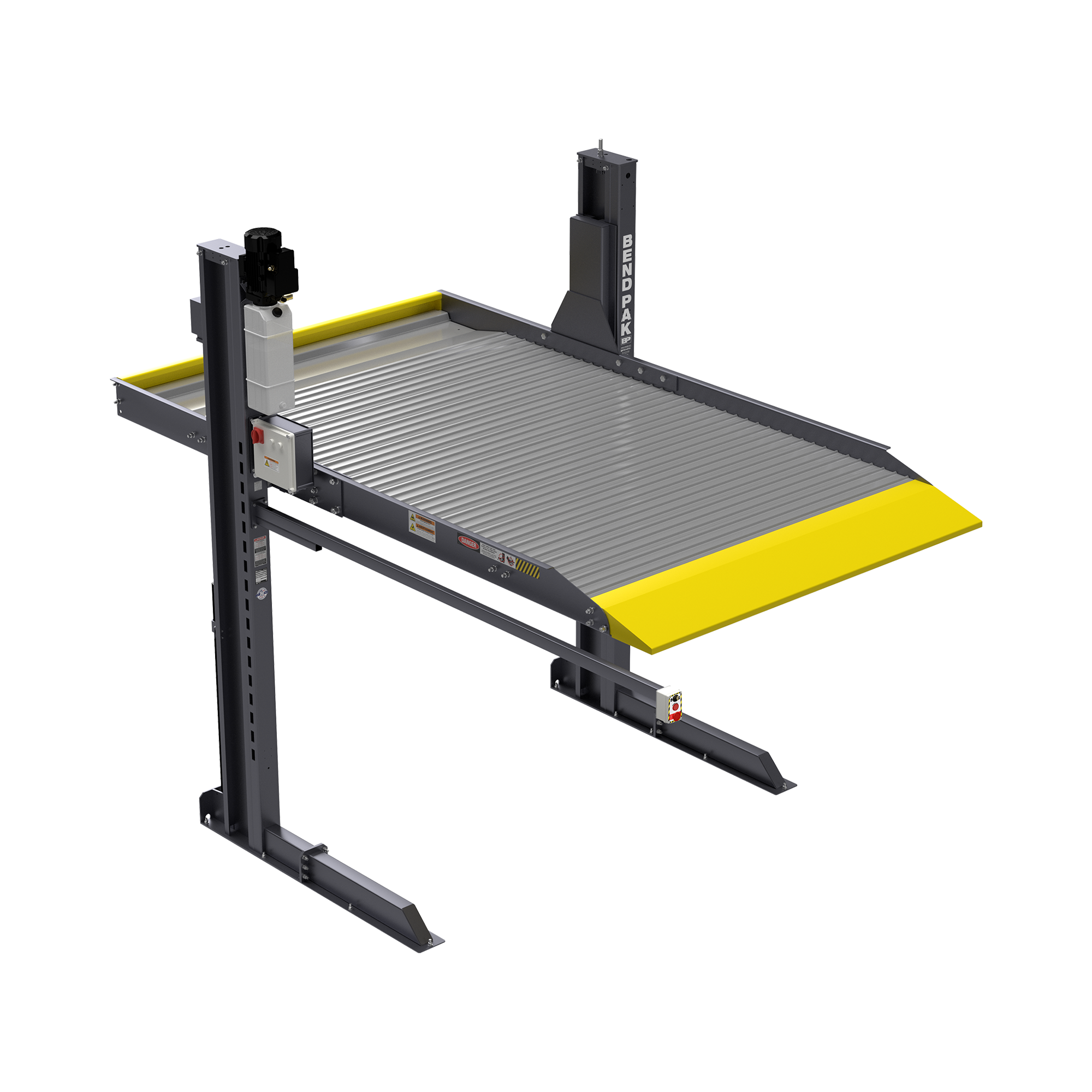 BendPak PL-6000DC 2 Post Parking Lift 6000 lb Capacity - MTF Equipment ...