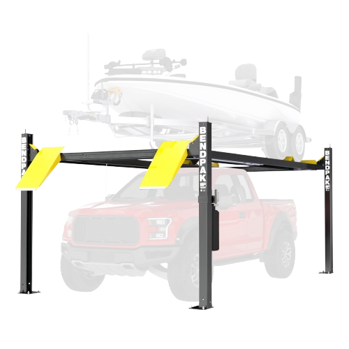 BendPak HD-75BXT Four Post Boat Lift 7500 lb Capacity - MTF Equipment ...
